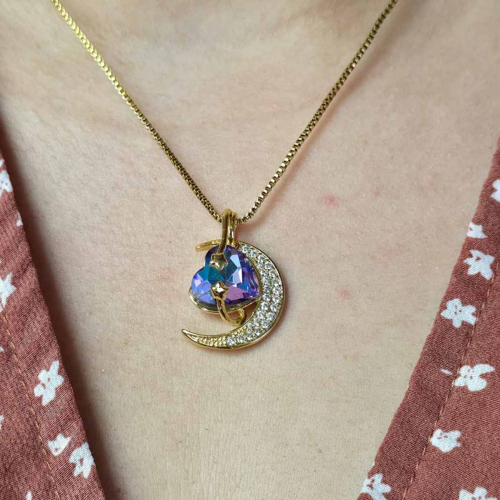 Gleam Moon Rosa Tornasol – Gleam Jewls